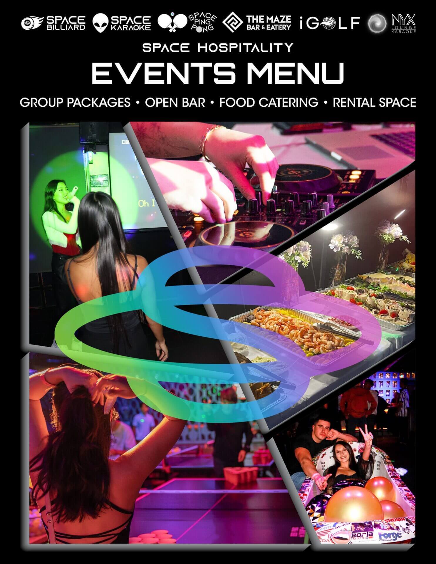 PDF Menus | Space Karaoke Bar & Lounge